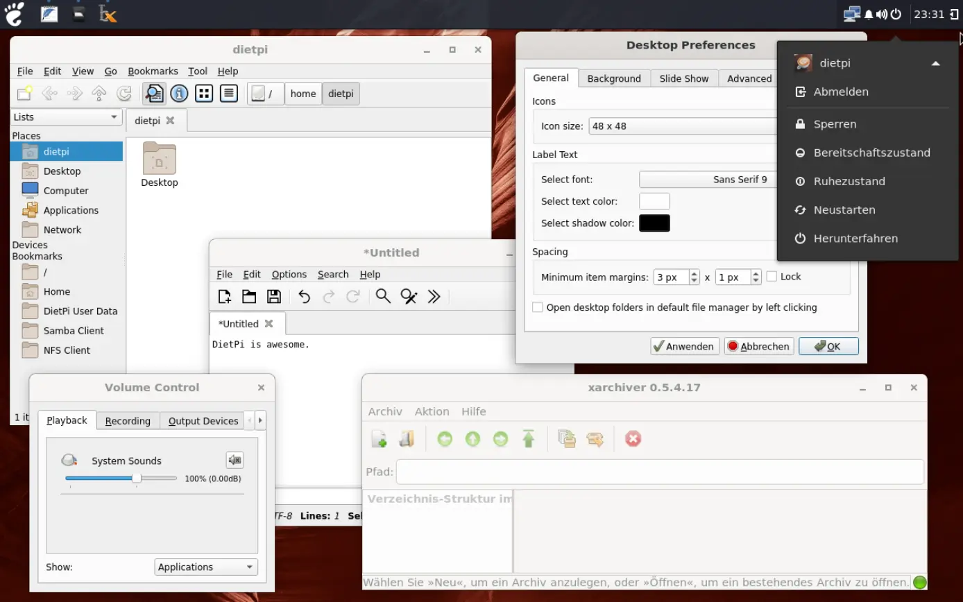 Discover exciting X11 desktops for your DietPi - DietPi blog