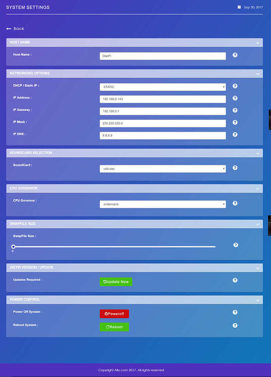 DietPi - Allo.com Web GUI Image - Releases - DietPi Community Forum