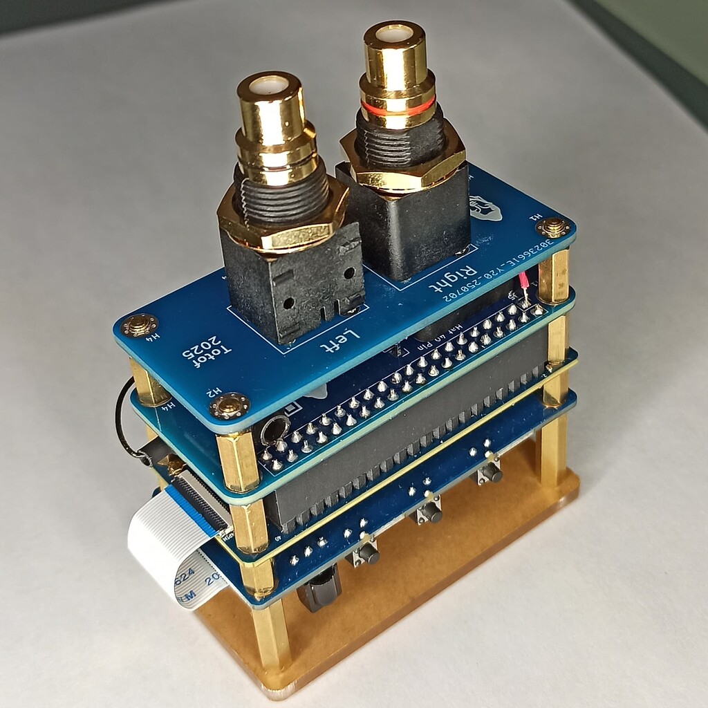 Orangepi Zero 2w compact sound box and more with PCM5102A via i2s ...