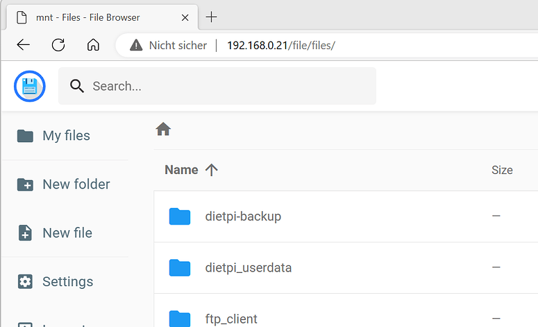 FileBrowser with https connection using duckdns - Troubleshooting - DietPi Community Forum