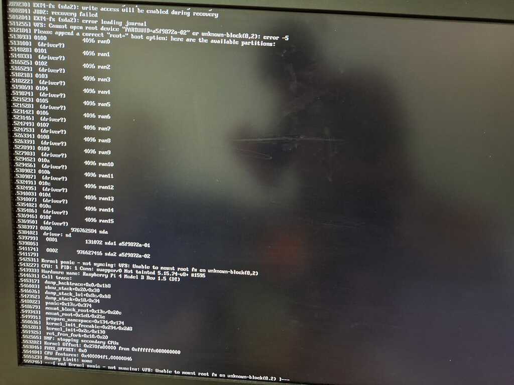 Kernal panic - not syncing: VFS: Unable to mount root fs on unknown ... Kernal panic - not syncing: VFS: Unable to mount root fs on unknown ...