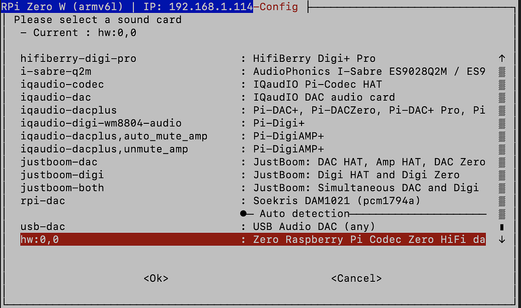 Help needed setting up Codec Zero - Troubleshooting - DietPi Community Forum